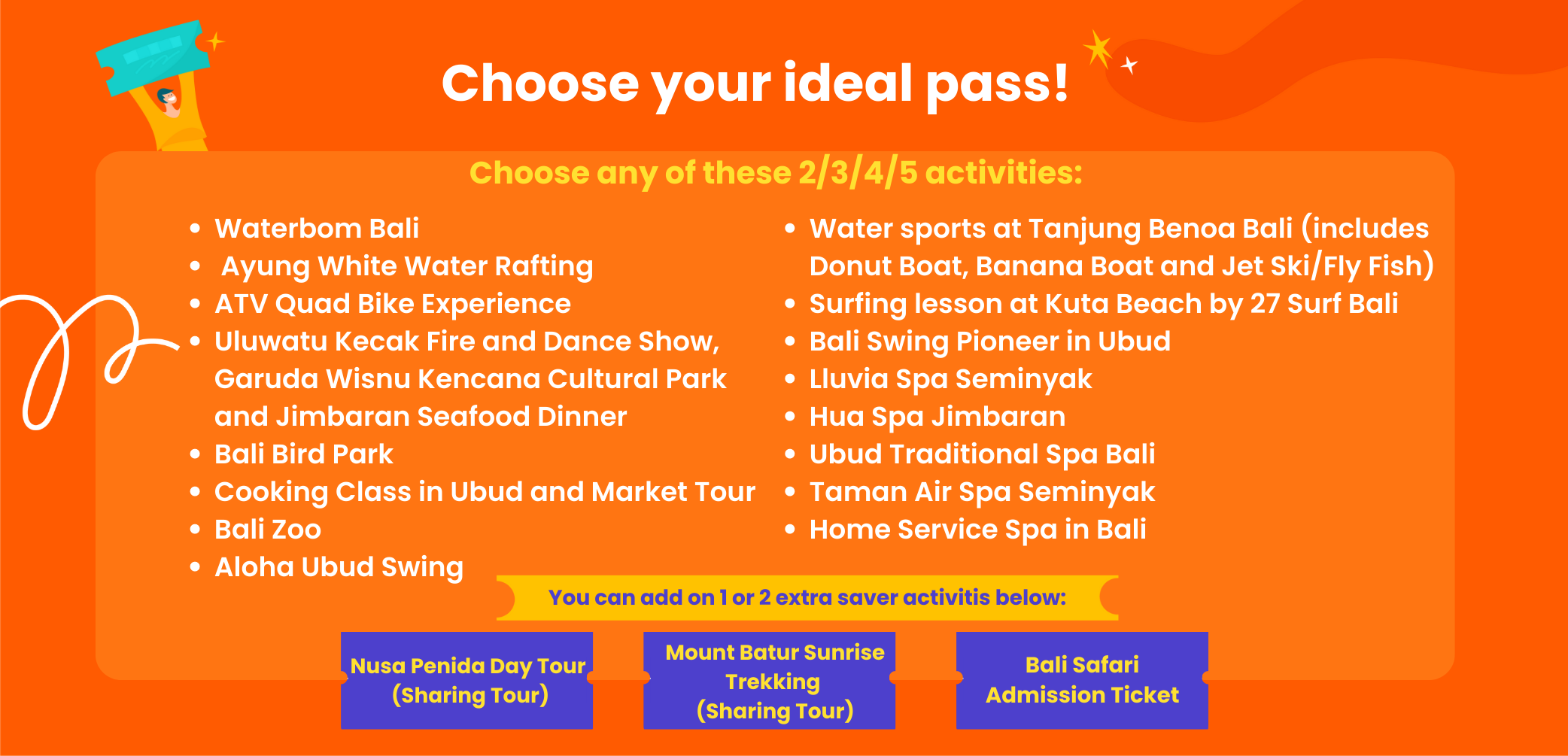 Bali City Pass [Bundle & Save!] - Klook 客路