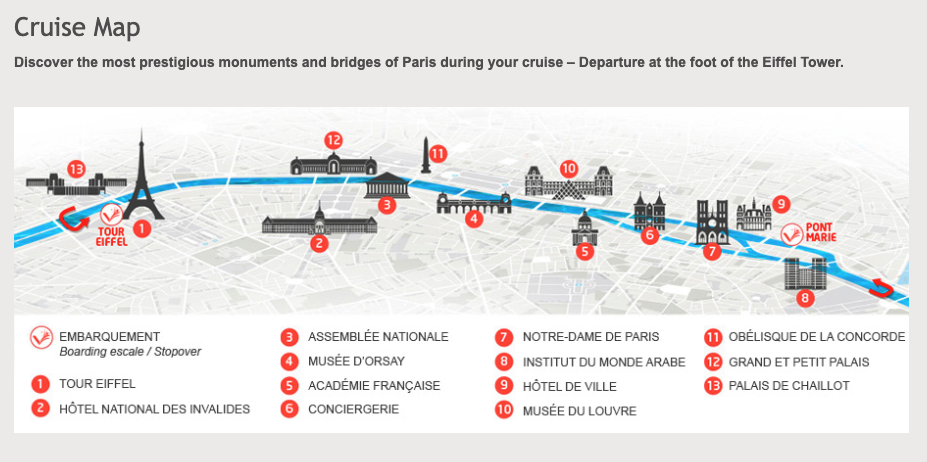 Seine River Sightseeing Cruise and Combo Experience in Paris - Klook ...