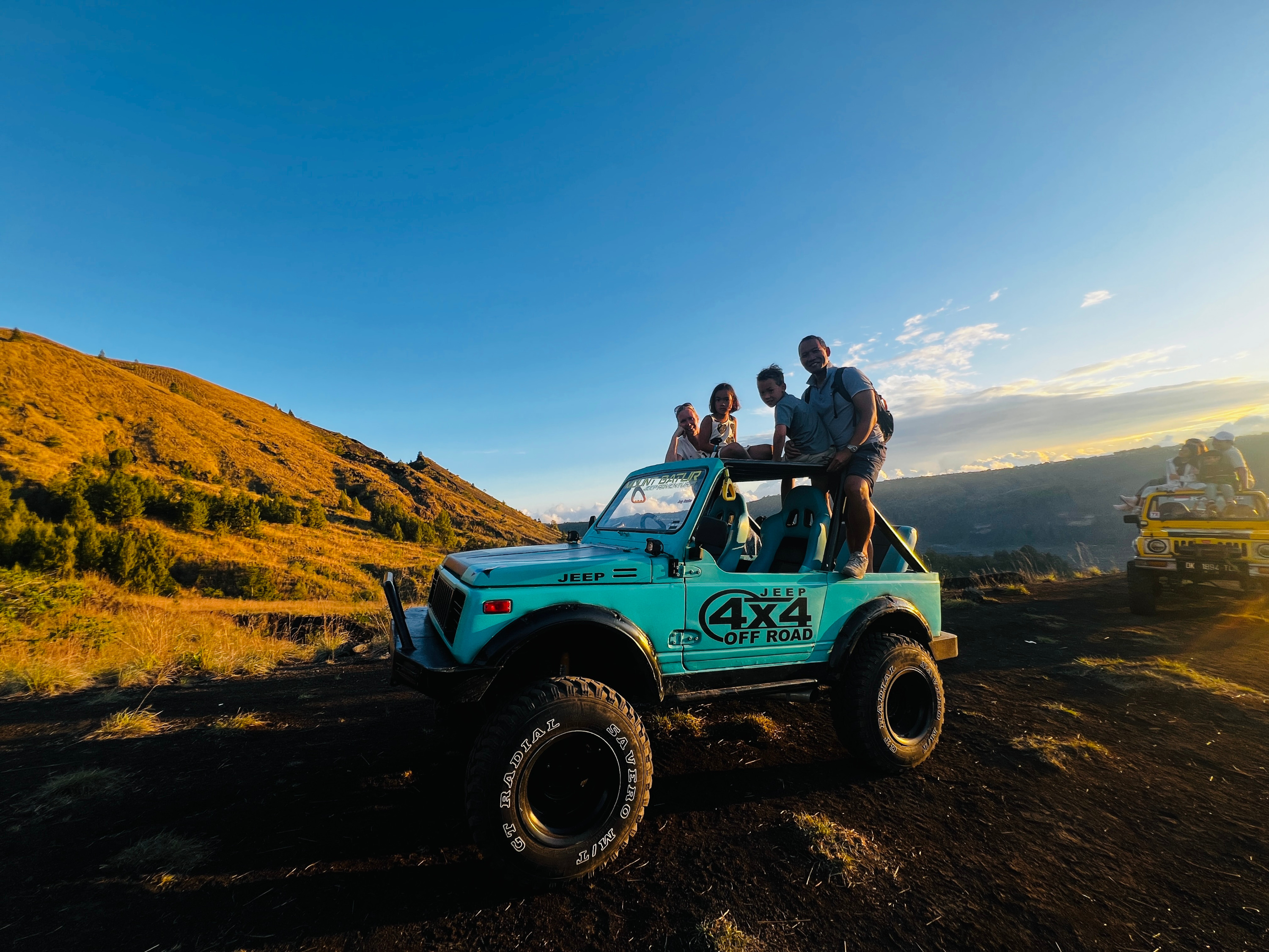 Tis Cafe Ubud, Mount Batur Jeep Sunrise & Waterfall Tour in Bali - HyperAir