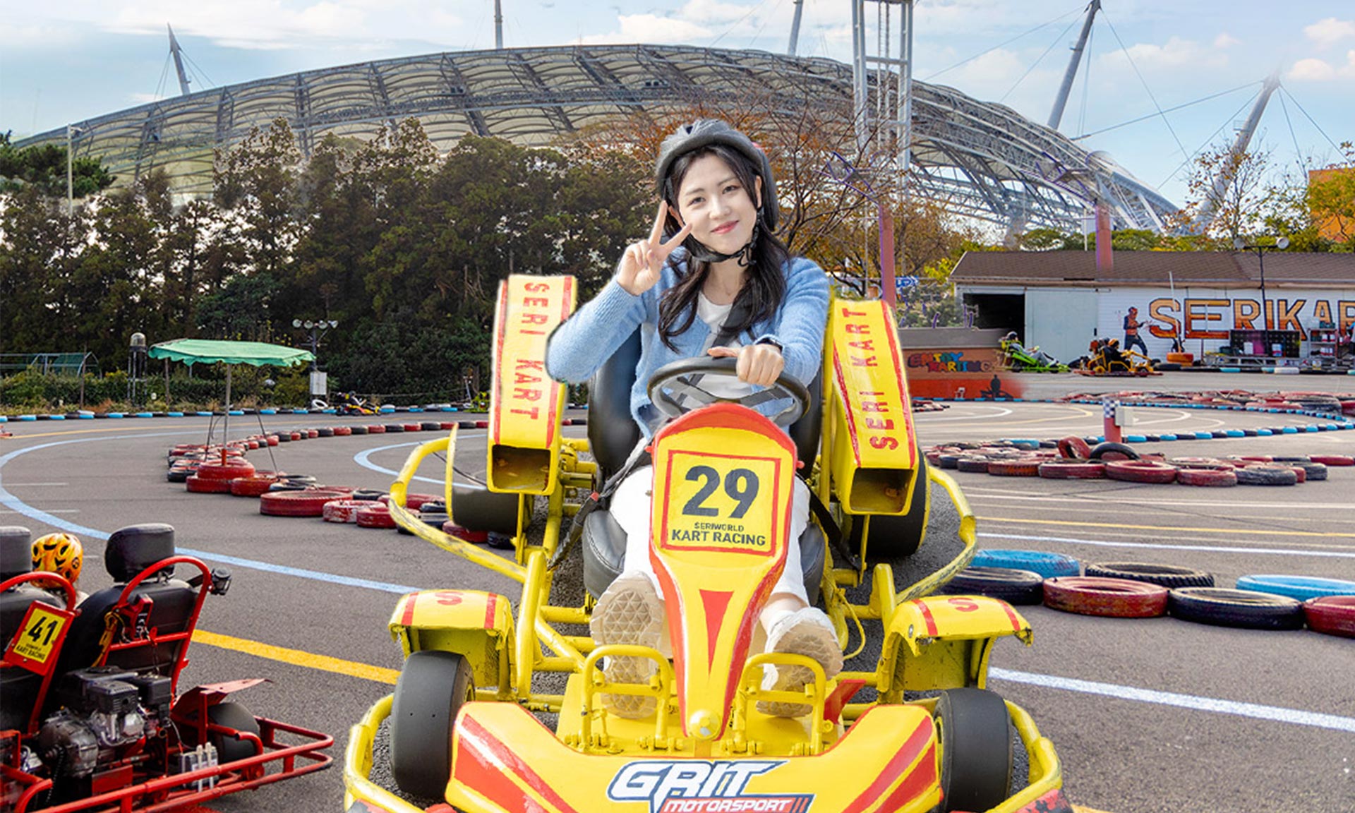 Cart Riding, Horse Riding, and Maze Park Experience in Jeju Seri World