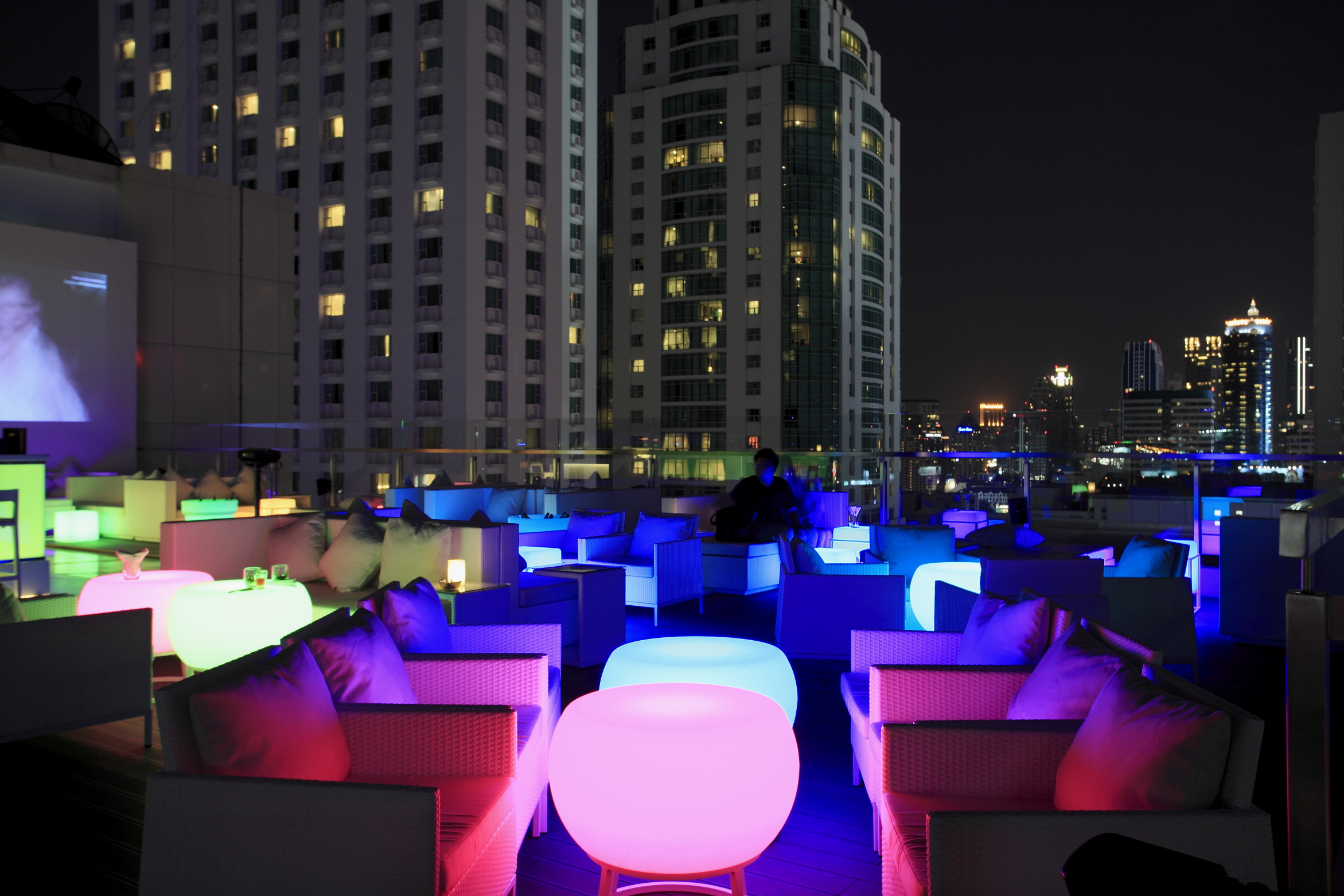 WALK Rooftop Bar at Centara Watergate Pavillion Hotel in Bangkok