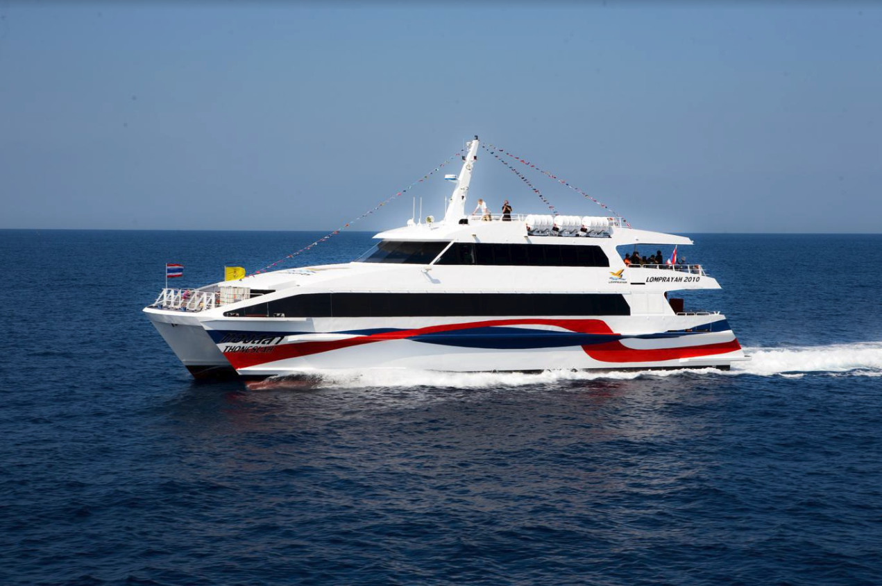 [SALE] One-Way Catamaran Ferry Ticket: Koh Pha Ngan to Tapee Pier ...