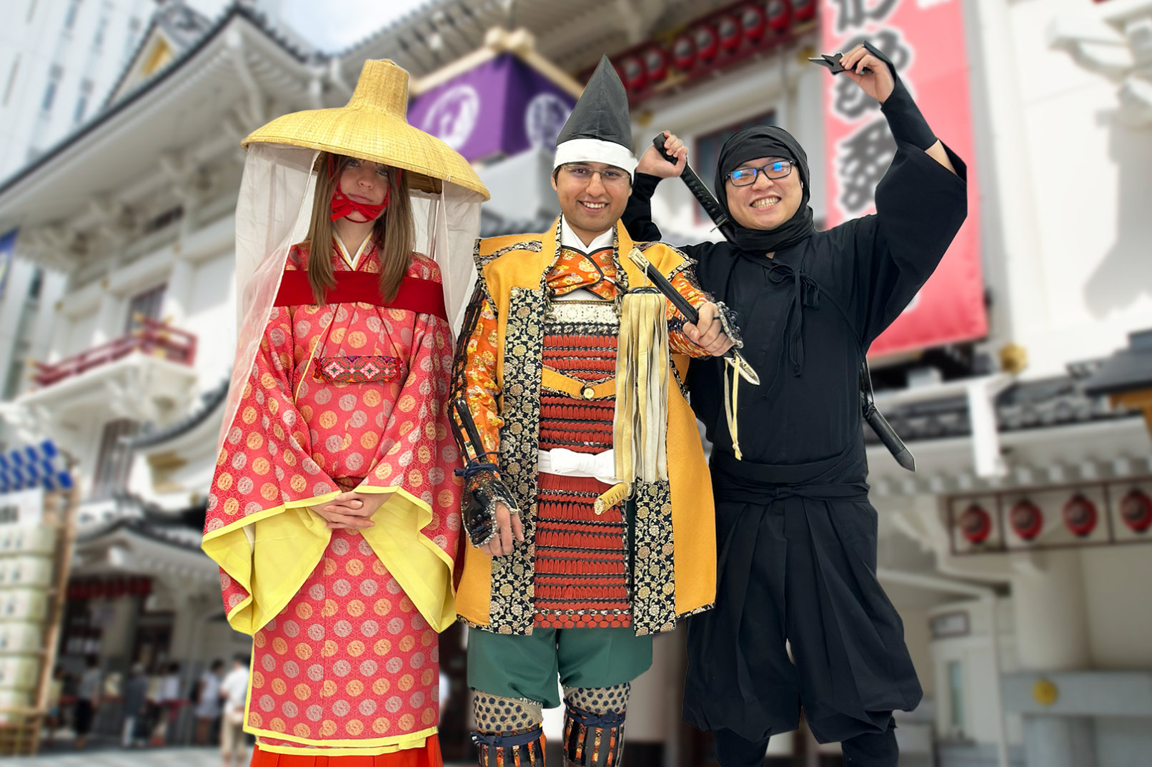 Japanese traditional costume/Kabuki Shochiku (Tokyo)