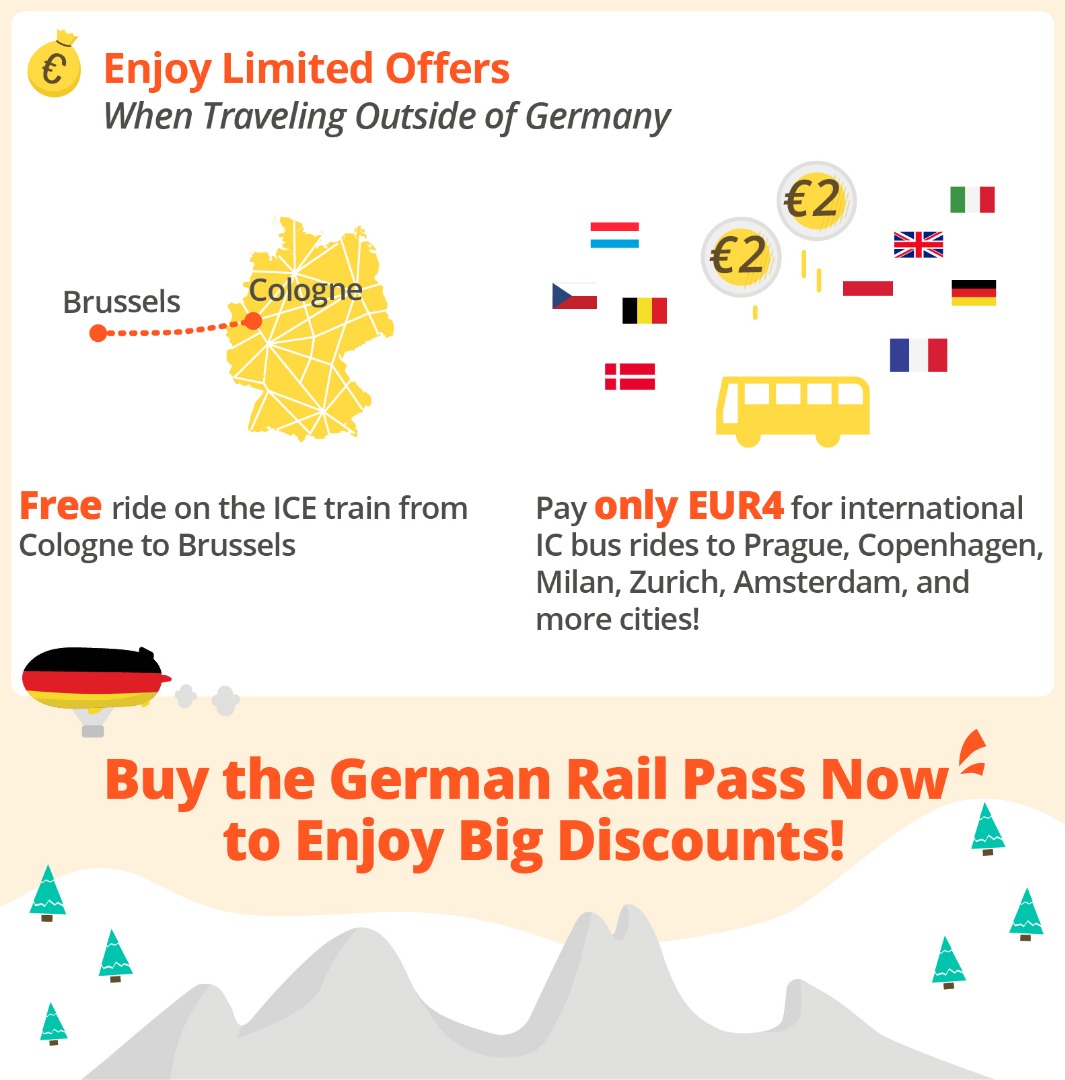 [SALE] German Rail Pass - Ticket KD