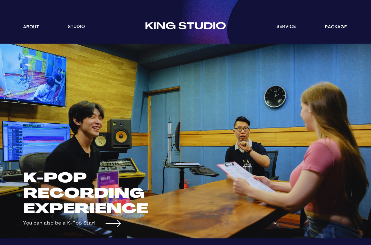 Seoul King Studio K-Pop Recording Experience - HyperAir
