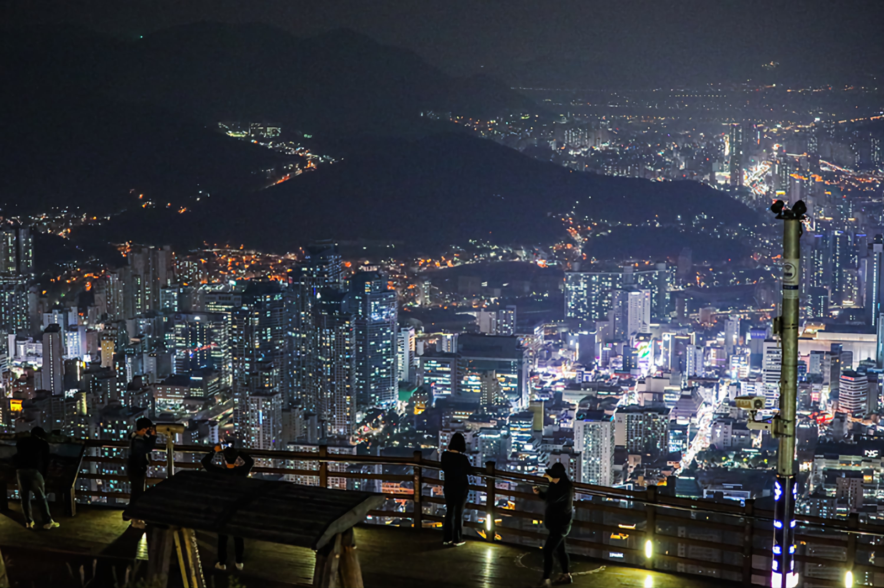 Busan Night View Hwangnyeongsan Mountain Hiking Tour