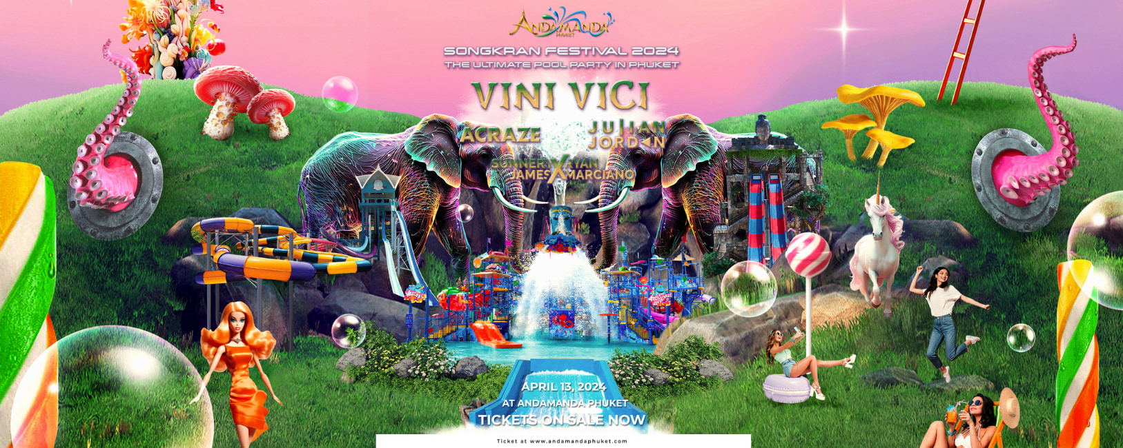 Andamanda Phuket Songkran Festival 2024
