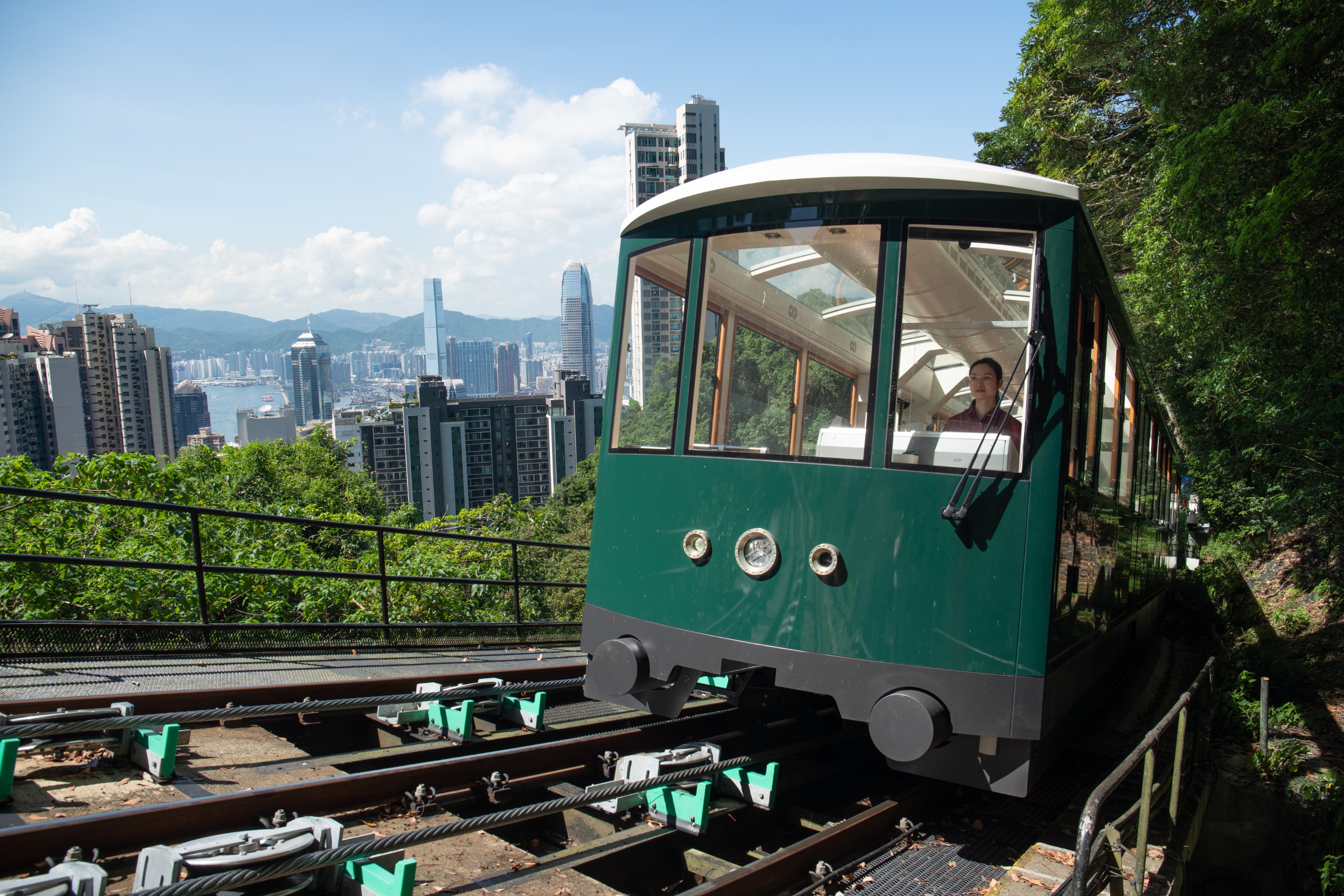 The Peak Tram Ticket in Hong Kong