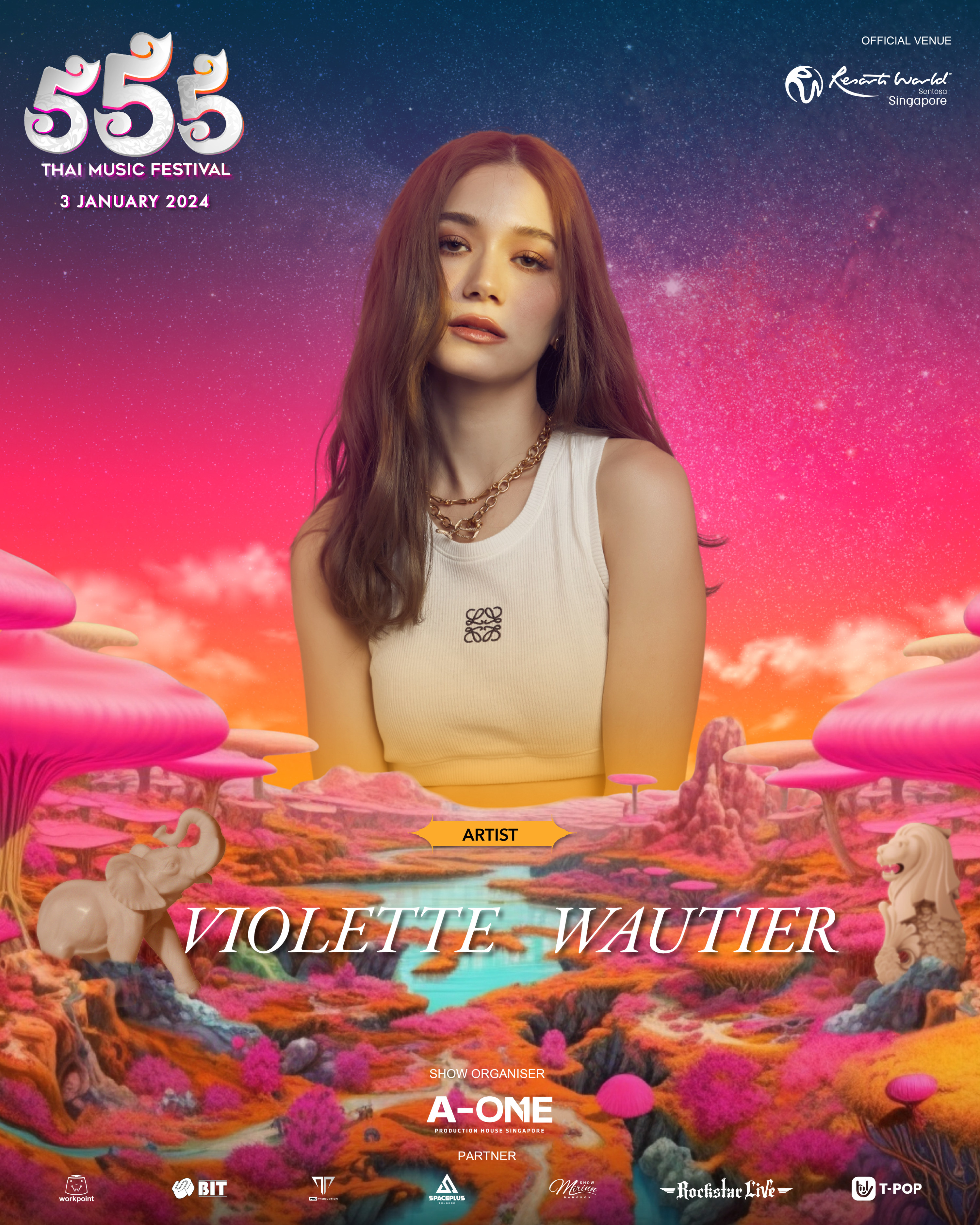 [Klook Exclusive] 555 Thai Music Festival 2024