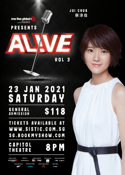 Joi Chua｜ Live Concert｜ALive Vol 3