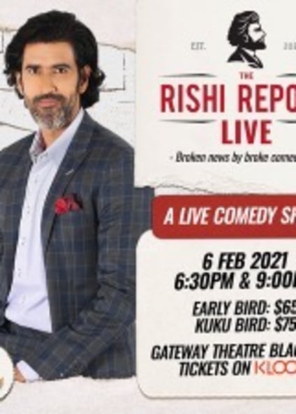 Klook Exclusive｜The Rishi Report Comedy Show