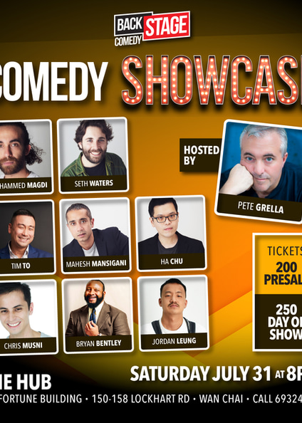 Backstage Comedy Saturday Showcase