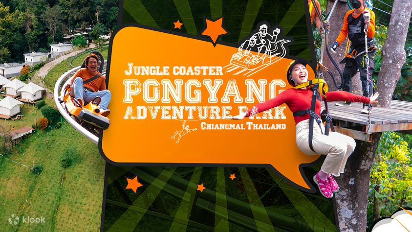 Pongyang Jungle Coaster Zipline - Klook Australia