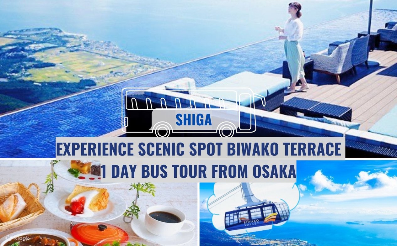 Biwako Terrace & Michigan Sightseeing Boat One Day Tour from Osaka ...