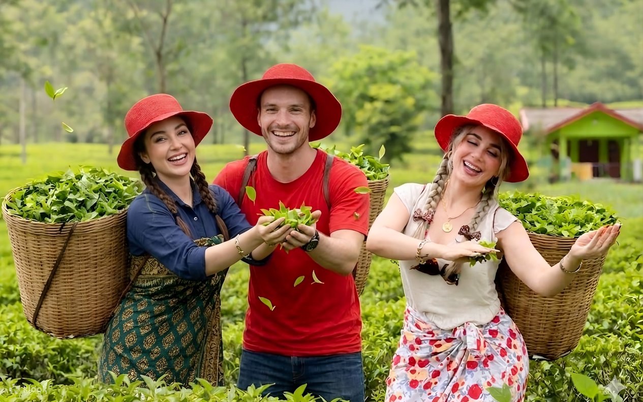 Nuwara Eliya Ramboda Falls & Tea Plantation Half-Day Tour with Tea ...