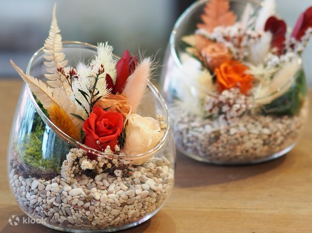 J2 Terrarium 在新加坡举办的永生花穹顶工作坊 - Klook客路