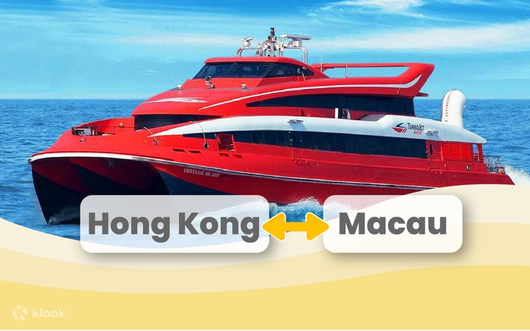 TurboJET Ferry Ticket between Hong Kong and Macau - Klook