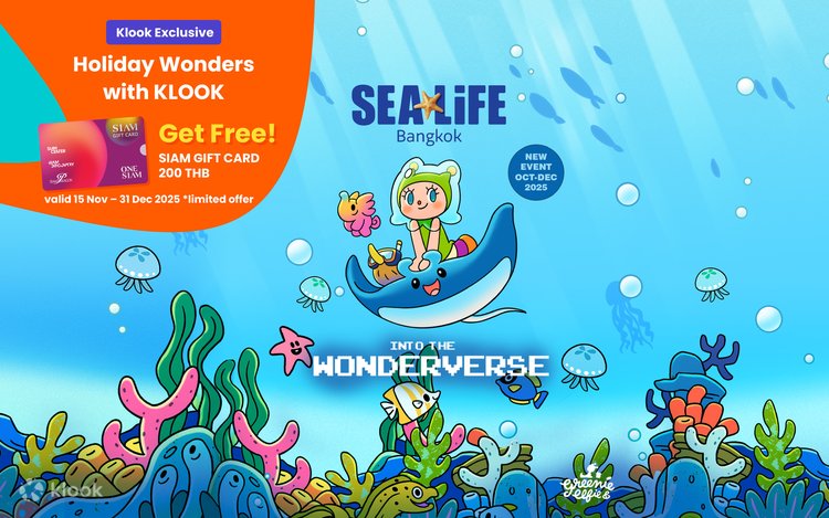 Sea Life Bangkok Ocean World Ticket Online - Klook