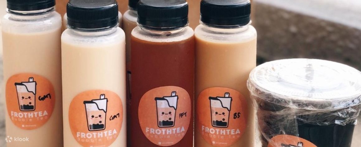 FrothTea Bubble Tea Delivery in Singapore - Klook Singapore