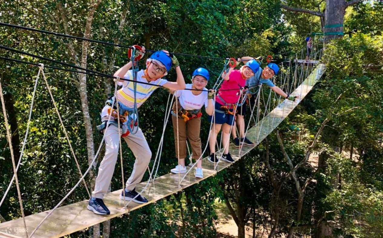 กิจกรรมซิปไลน์ในหัวหิน โดย Tree Top Adventure Park - Klook ประเทศไทย
