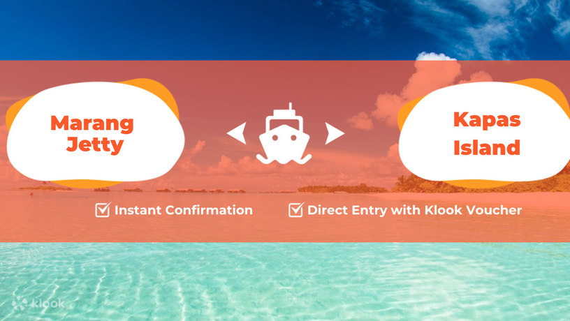 Shared Boat Transfer between Marang Jetty and Pulau Kapas - Klook