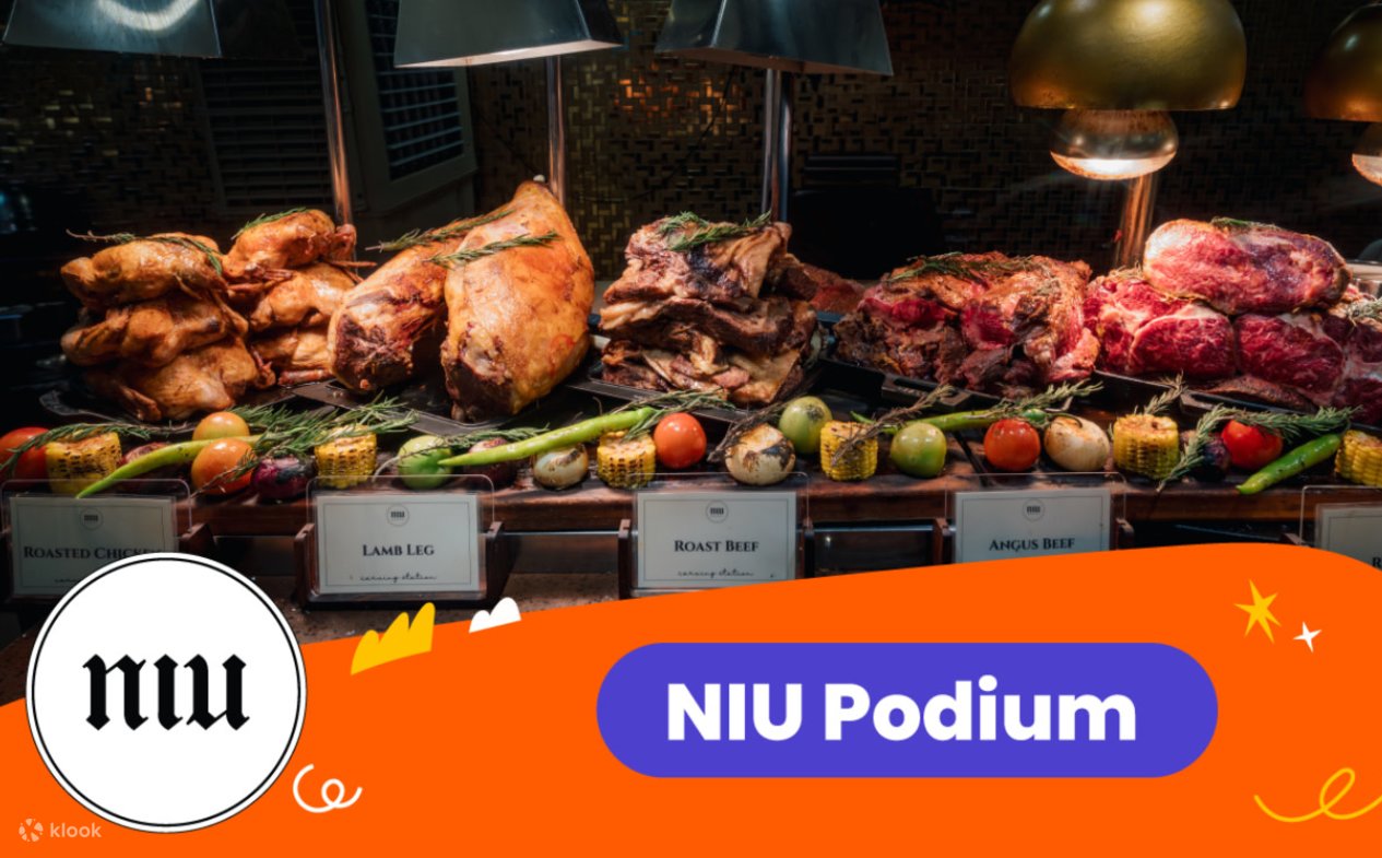 NIU Luxury Buffet by Vikings in The Podium - Klook