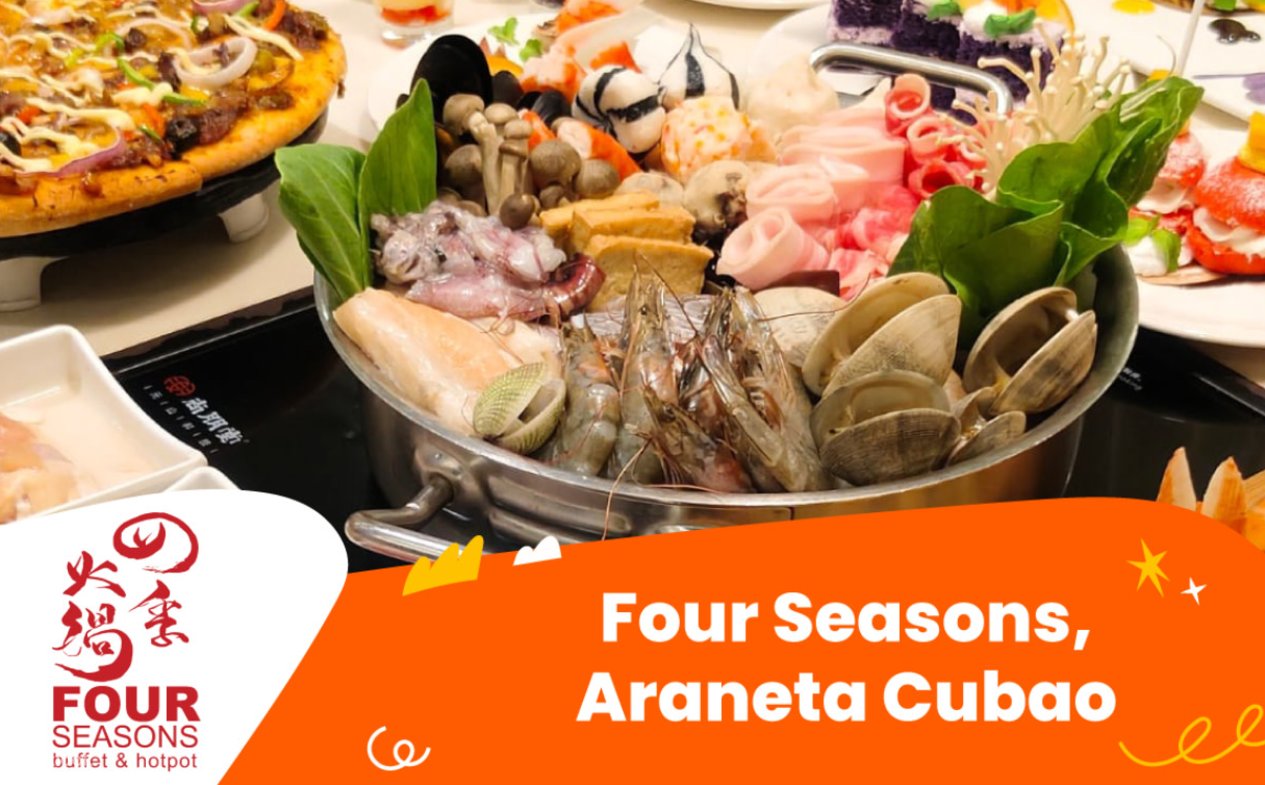 Four Seasons Buffet and Hotpot in Araneta Center Cubao - Klook Philippines