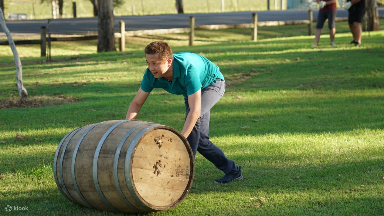 Wine Barrel Rolling Experience in Hunter Valley - Klook Australia