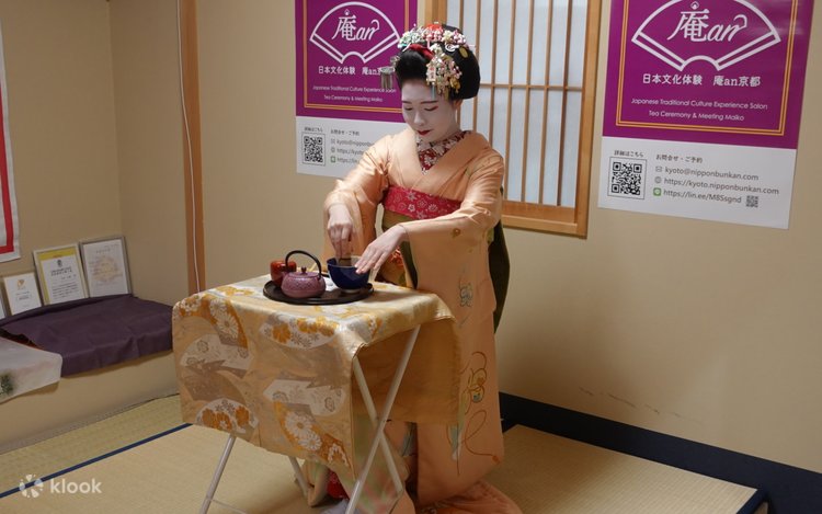 Tea Ceremony, Dance Lesson and Game with Japanese Maiko - Klook