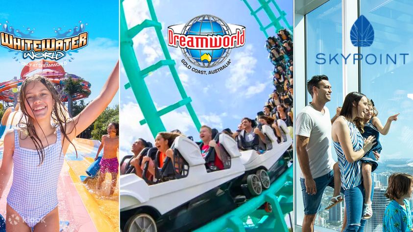 3 Day Pass to Dreamworld, WhiteWater World and SkyPoint - Klook