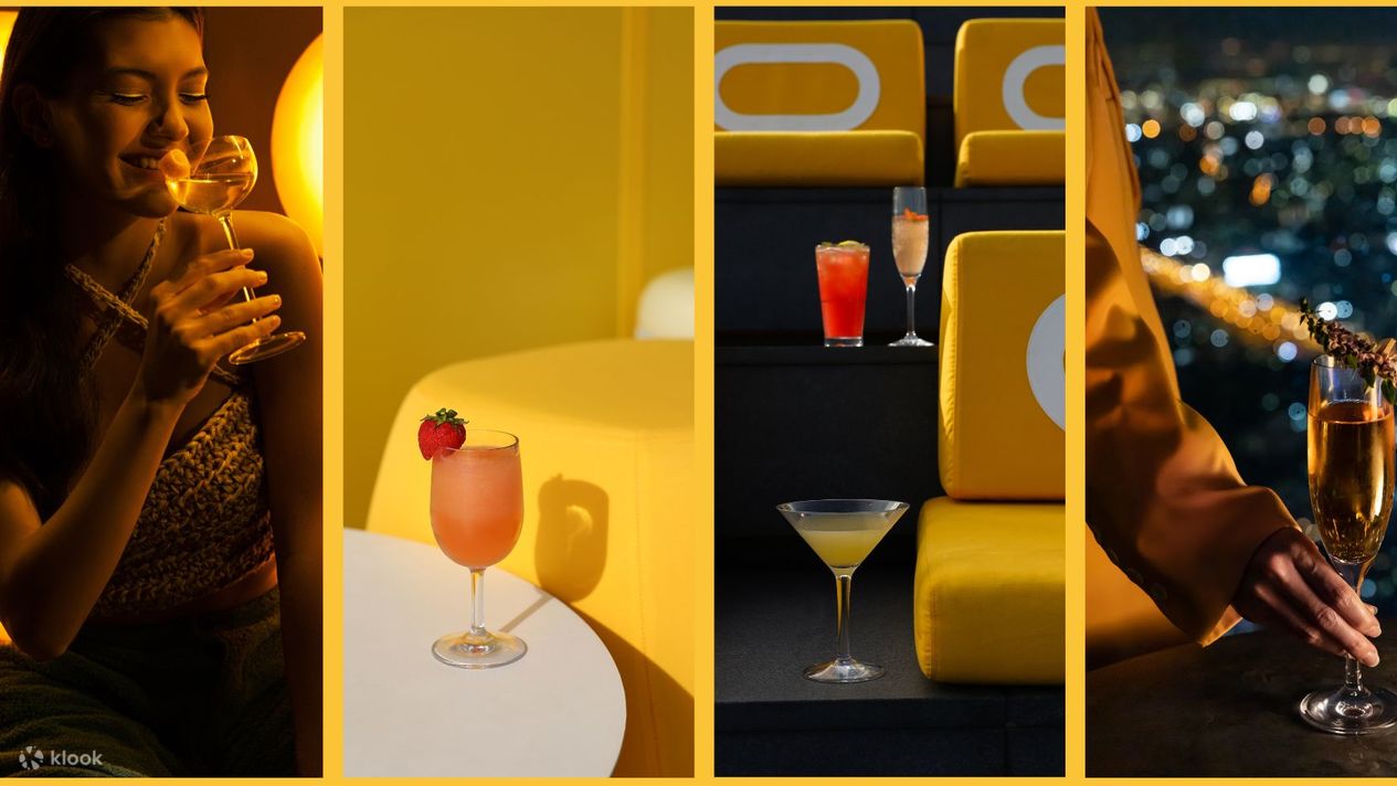 Exclusive Klook Night Offer: Mahanakhon Skywalk Entry After 7pm, Drink ...