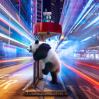 "Surreal Giant Pandas in Hong Kong" by SurrealHK