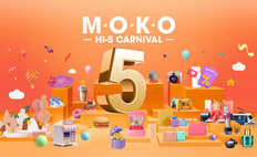 春日盛放全新橘黃萬壽菊波波花田｜MOKO GARDEN @L3｜打卡裝置