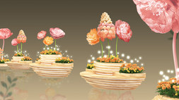 春日盛放全新橘黃萬壽菊波波花田｜MOKO GARDEN @L3｜打卡裝置