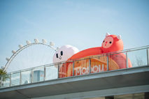 MODOLI Red系列龙年新春线下首展｜超级点灯节｜欢乐港湾