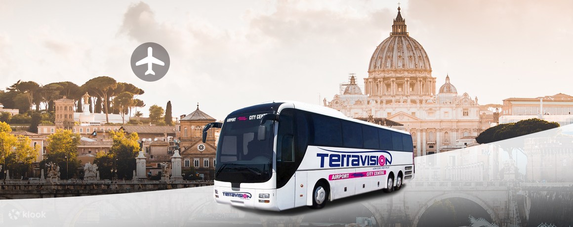 Shared Fiumicino Airport (FCO) Transfers by Terravision, Rome, Italy ...
