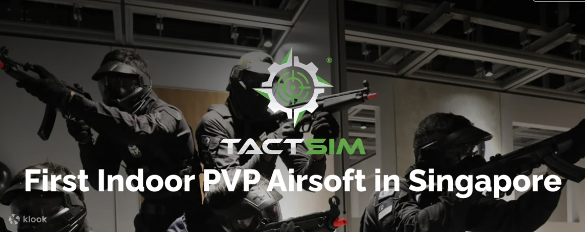 TactSim - First Indoor Airsoft in Singapore - Klook Malaysia