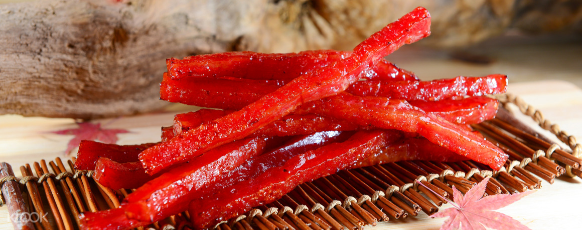 Kuai Che Dried Or Crispy Pork Jerky Snack Taiwan Airport Pick Up