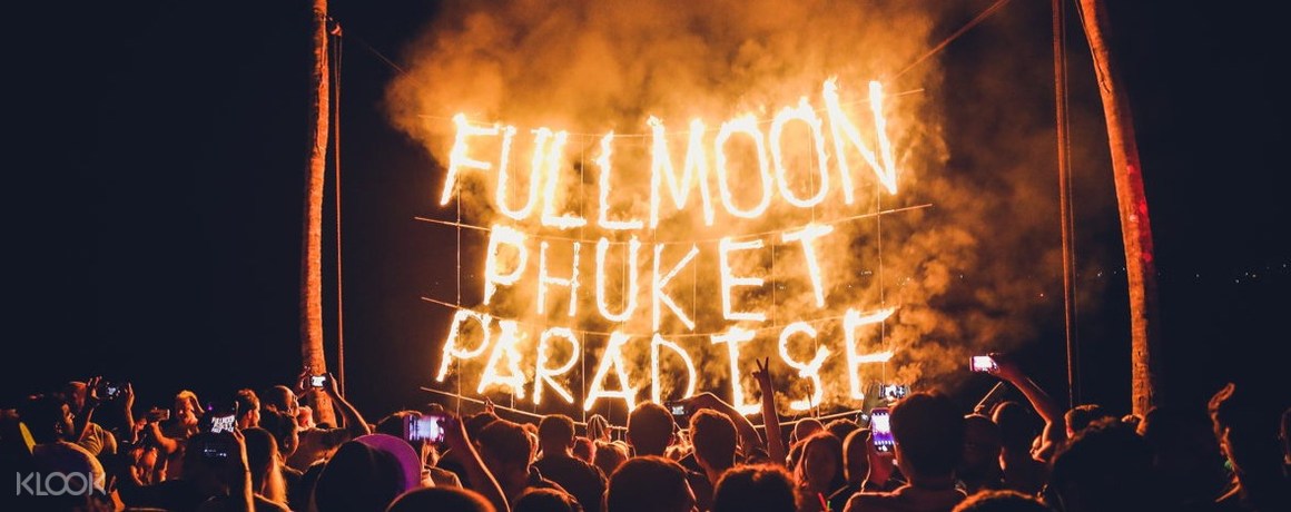 Paradise Beach Full Moon Party in Phuket