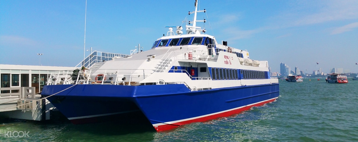 Ferry Ticket between Pattaya and Hua Hin, Thailand