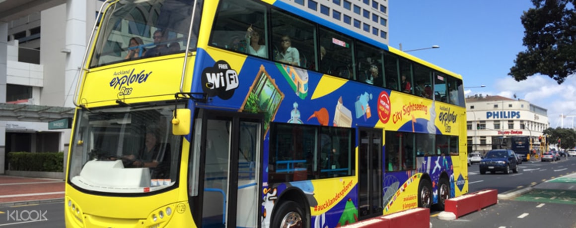 Auckland Explorer Bus Hop On Hop Off Pass (24 Hours/48 Hours) - Klook ...