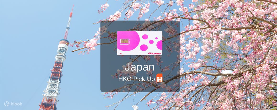 4G SIM Card (HKG Pick Up) for Japan - Klook Việt Nam