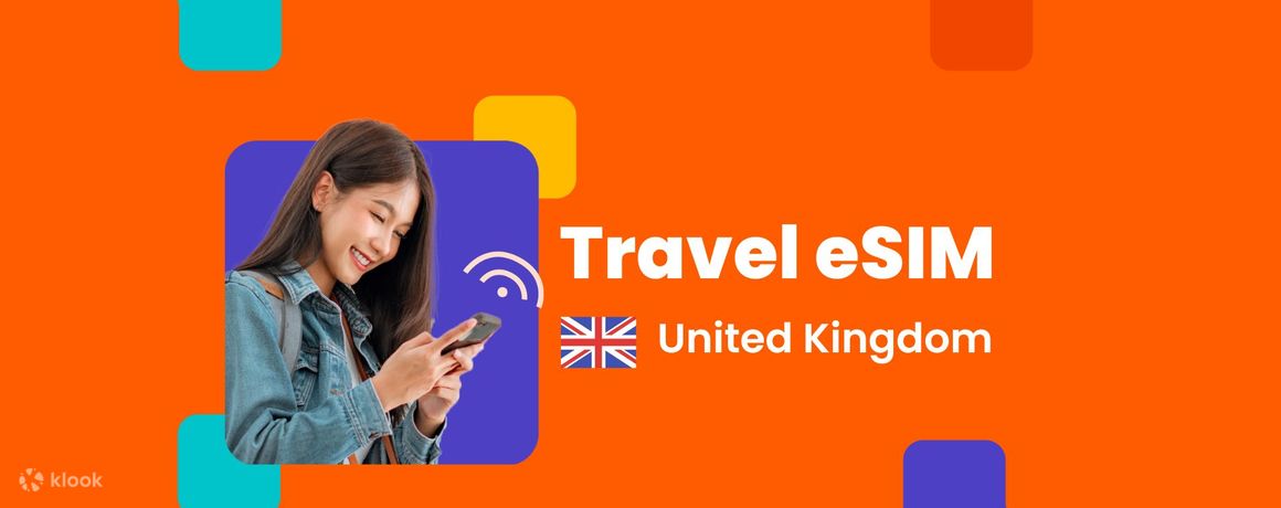 eSIM UK for as low as $2.49 - Klook