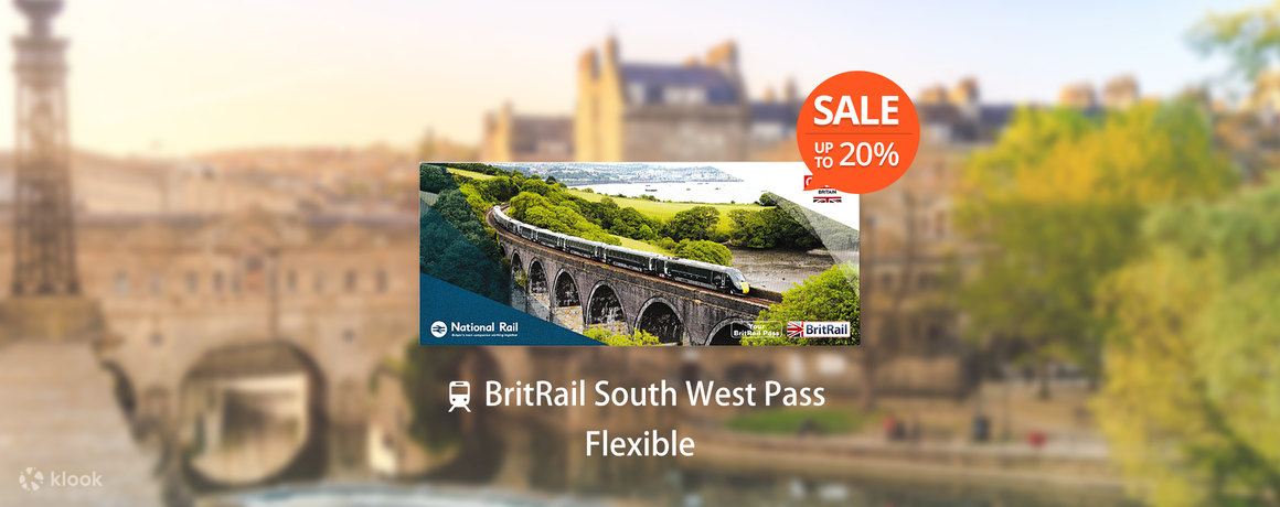 [Sale] BritRail South West Pass (Flexible 3, 4, 8, or 15 Days) for ...