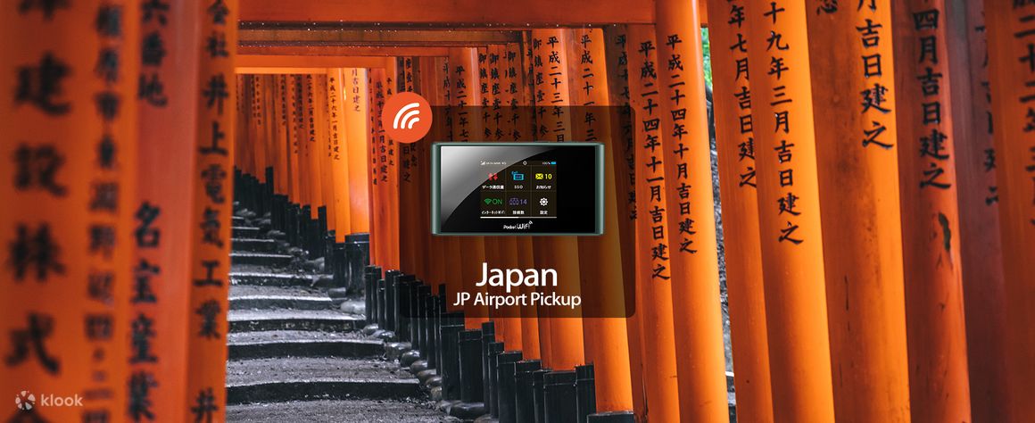 4G WiFi (JP Airport Pick Up) for Japan - Klook