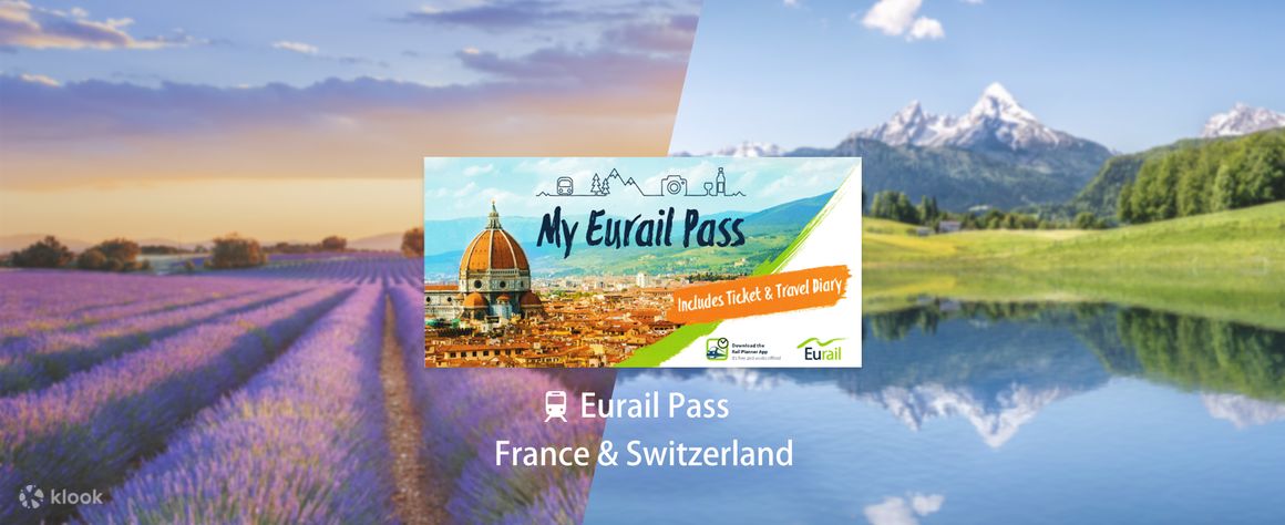 Eurail Pass for France & Switzerland (4, 5, 6, 8 or 10 Days) - Klook India