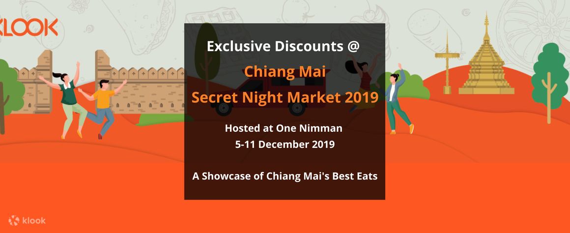 2019 Chiang Mai Secret Night Market at One Nimman - Klook