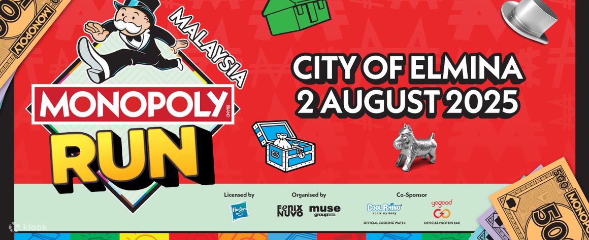 Monopoly Run Malaysia 2025 in Shah Alam - Klook Malaysia