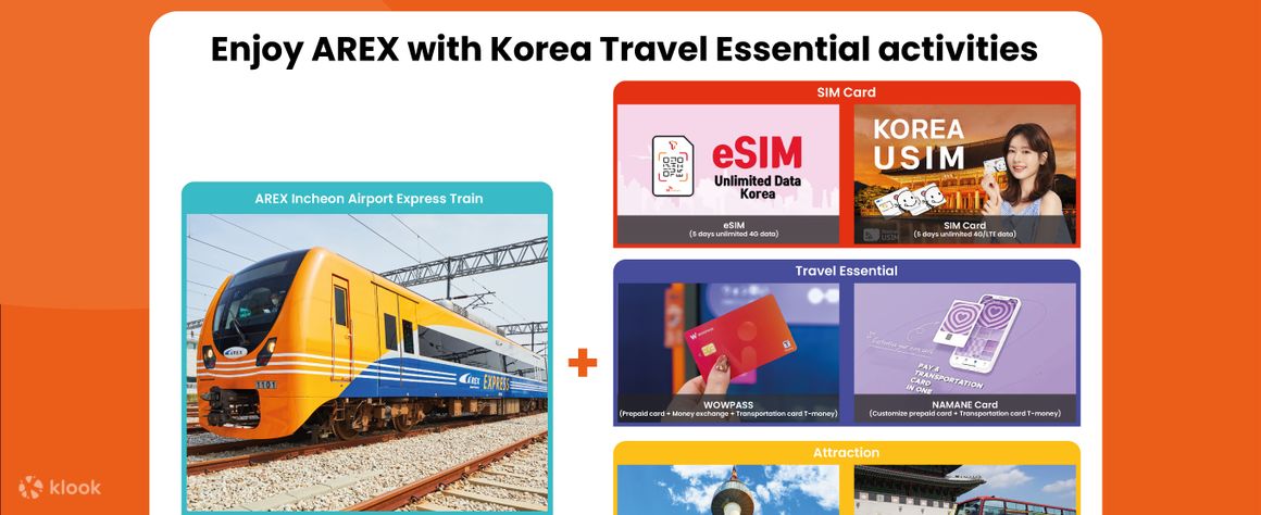 AREX Incheon Airport Express Train One Way Ticket in Seoul - Klook ...