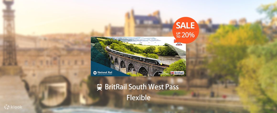 【限时特别优惠】BritRail 英国铁路西南通票（活期3、4、8 、15日） - Klook客路